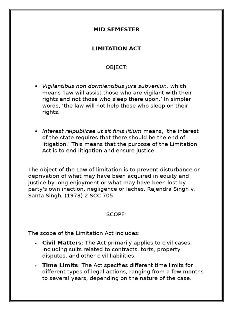 Mid Semester - CPC | PDF