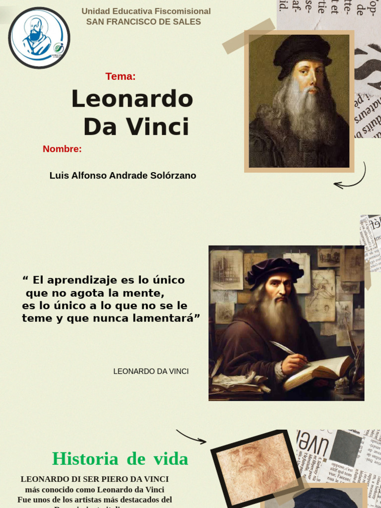 Leonardo Da Vinci | PDF
