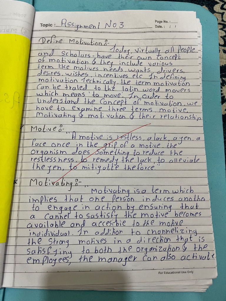 Pom Assignment No.3 | PDF