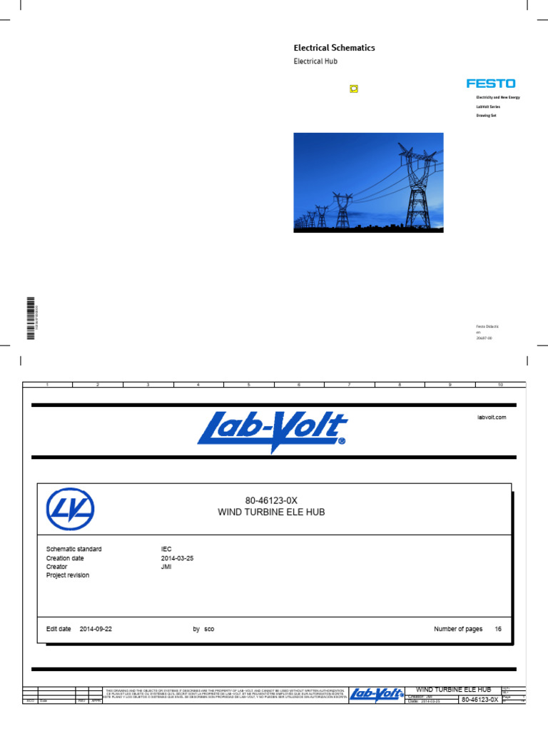 Electrical Schematics_Drawing Set_Electrical Hub | PDF