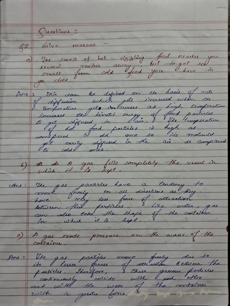 Class 9 Chapter 1 (Notes & QAns) | PDF