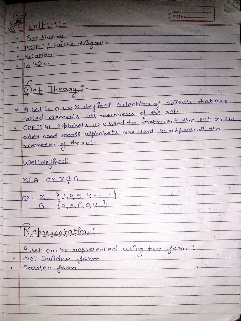 Unit 1 Discrete Csit 3a | PDF