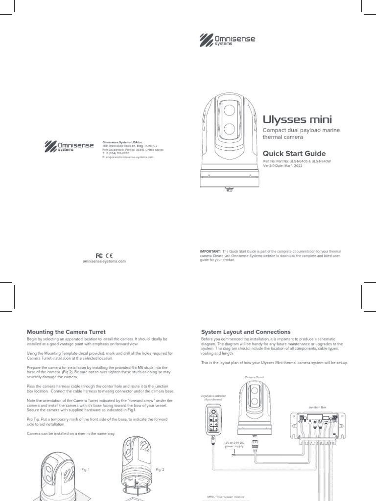 Ulysses Mini Quick Start Guide | PDF