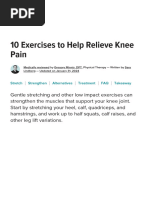 Knee Exercises-OrthoInfo - AAOS | PDF | Foot | Knee