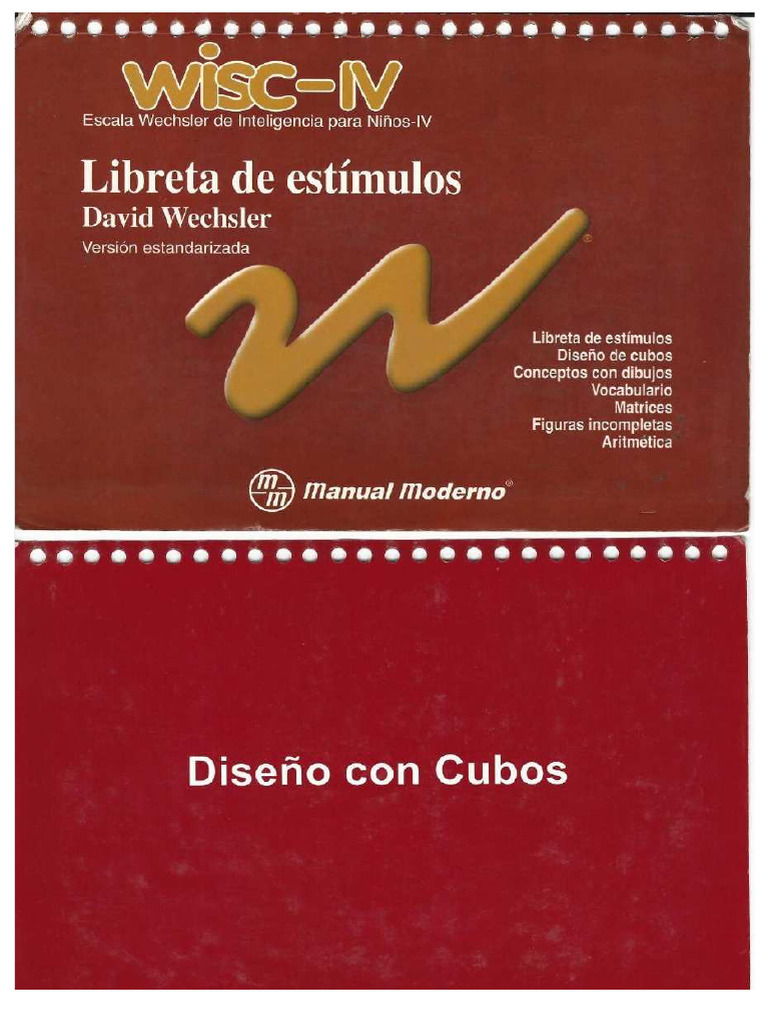 Libreta de Estímulos (Original) | PDF