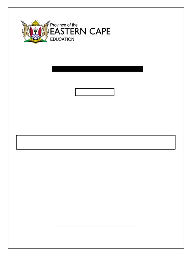 Afr HL P3 GR6 Memo Nov2014 | PDF | Linguistics | Languages