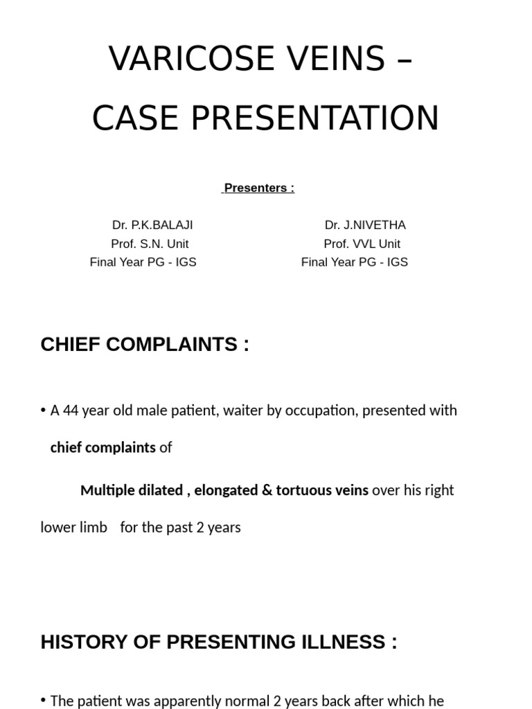 Varicose Vein | PDF
