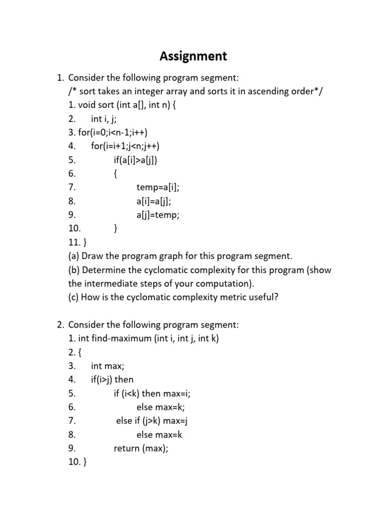 Assignment - Testing | PDF