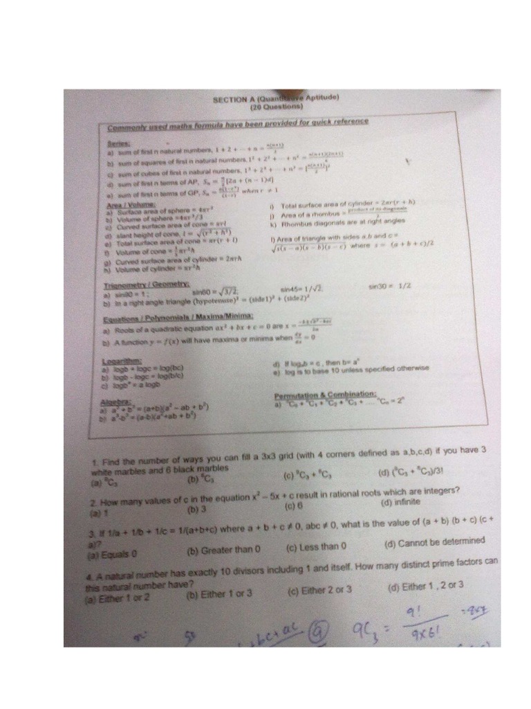 Elitmus Paper | PDF
