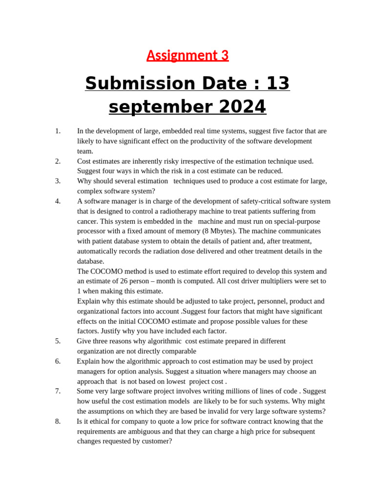 Assignment 3 | PDF
