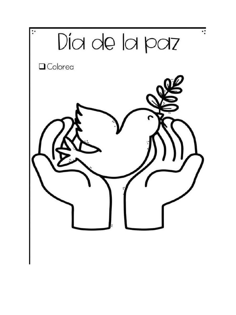 IMPRIMIR FICHAS - DIA DE LA PAZ (1) | PDF