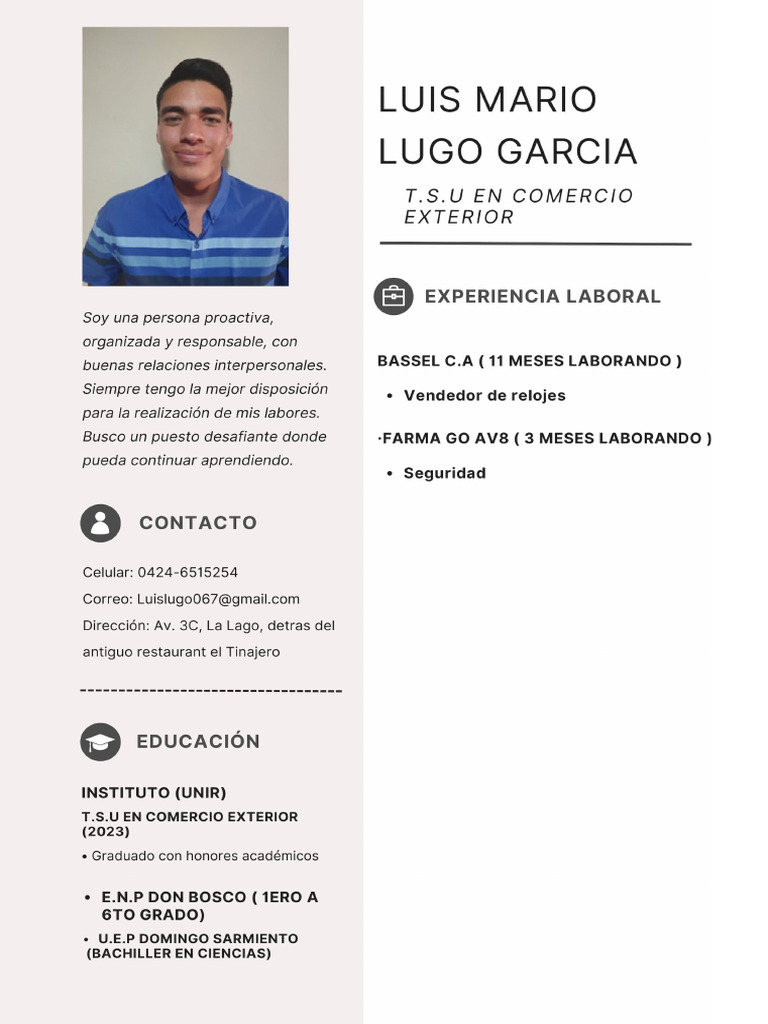 Curriculum Jesus Diaz | PDF