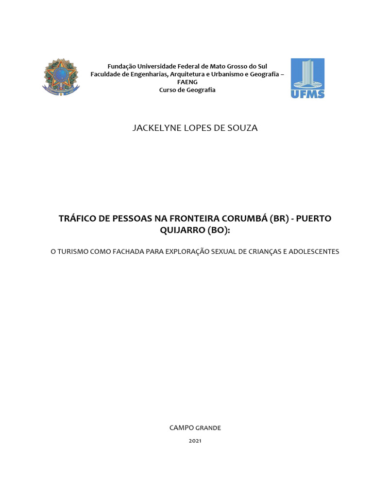 Tcc-Jackelyne Versão Final 1 | PDF