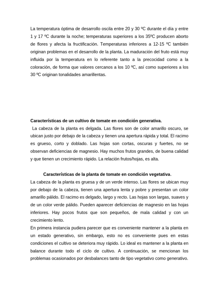 La Temperatura Óptima de Desarrollo Oscila Entre 20 y 30 ºC Durante El ...