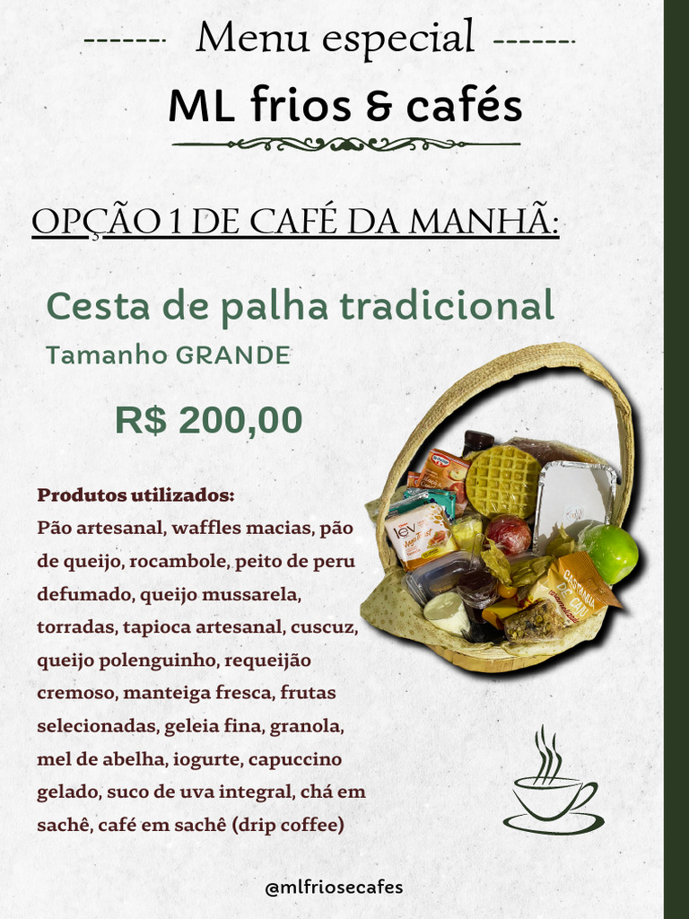 Catálogo ML Frios & Cafés | PDF