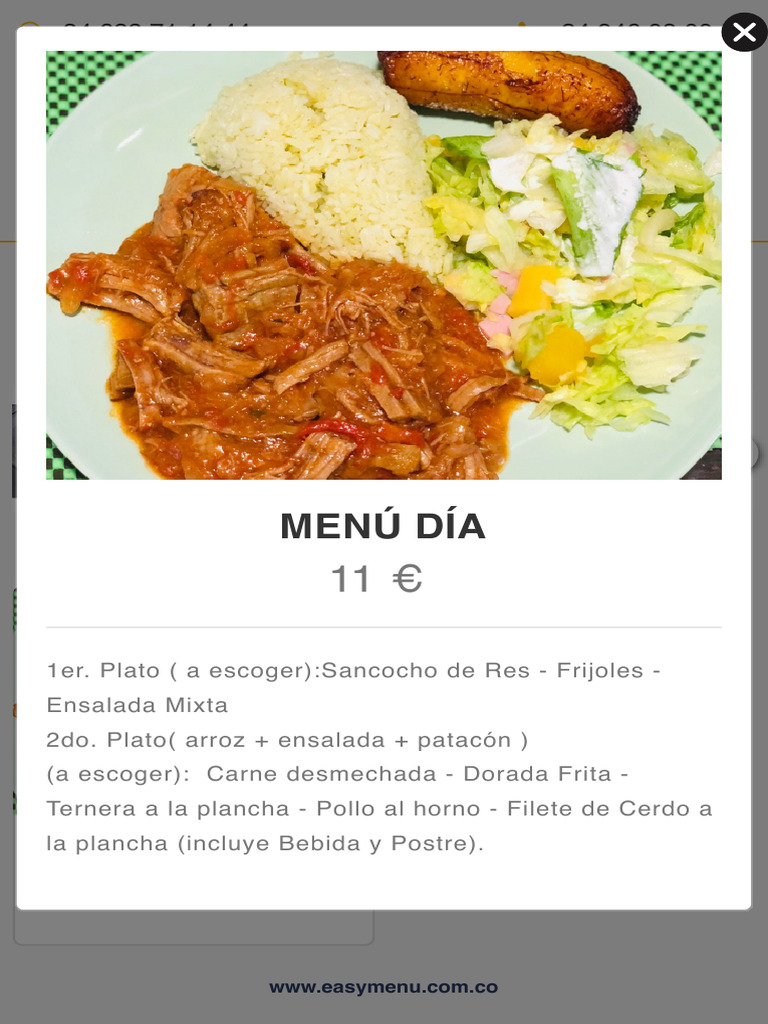 Easy Menu | PDF