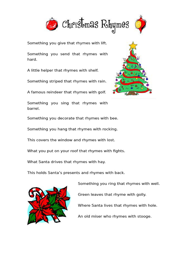 christmas_rhymes | PDF