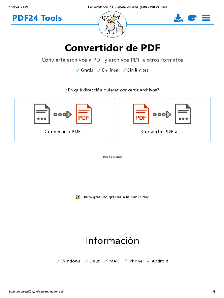 Convertidor PDF | PDF