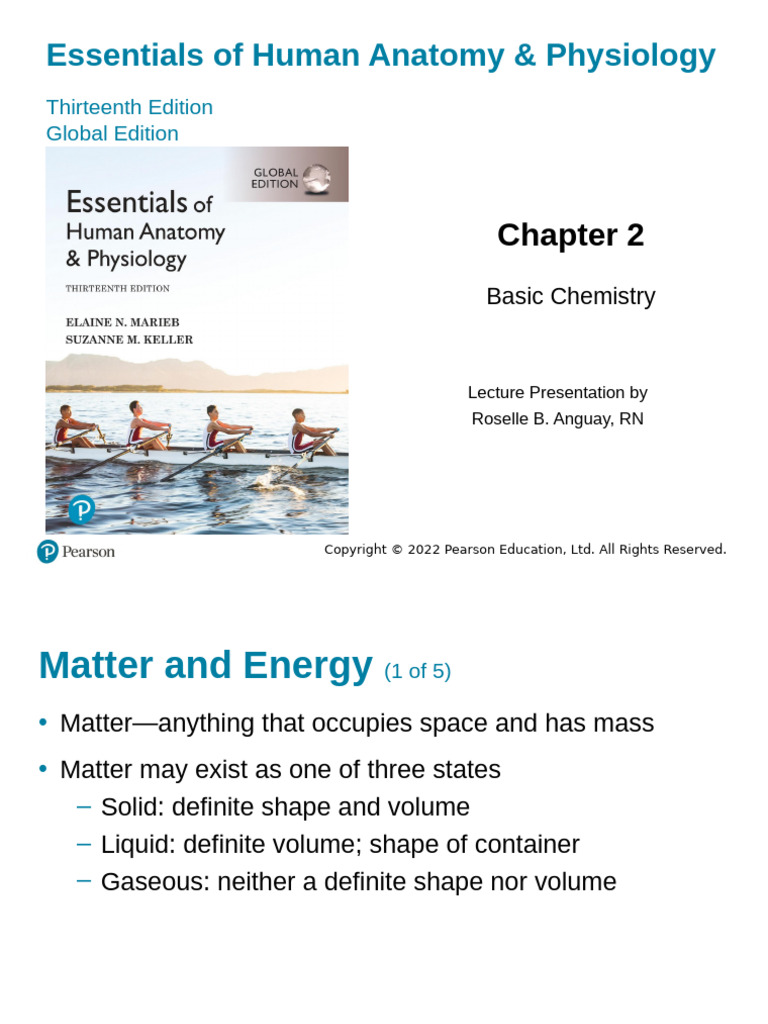 CHAPTER 2 Basic Chem | PDF
