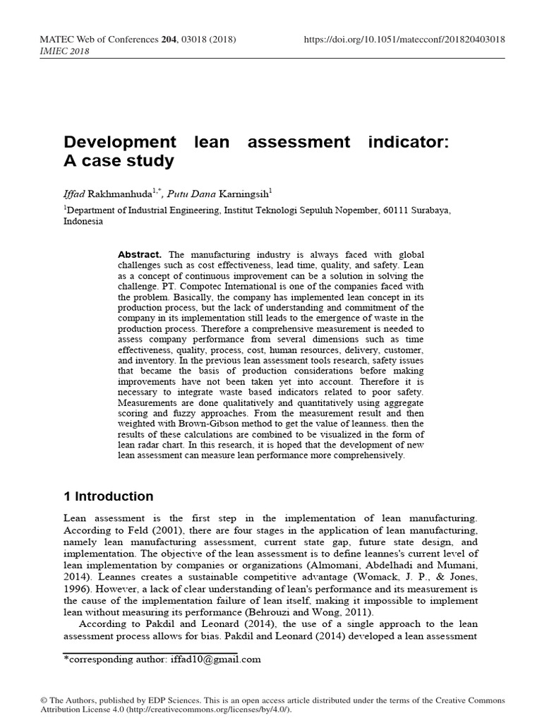 Development_lean_assessment_indicator_A_case_study | PDF