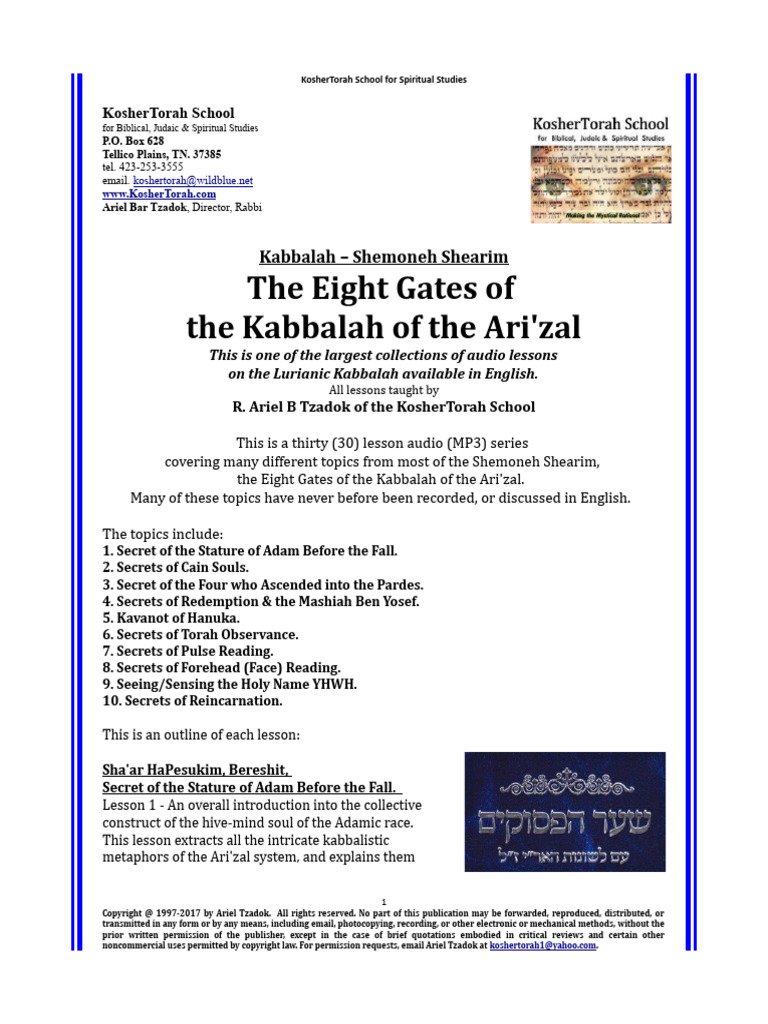 Kosher Torah Pdf