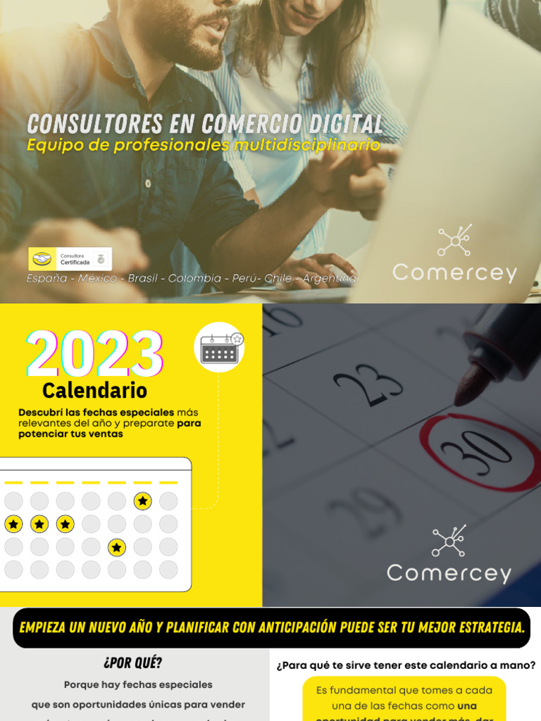 Calendario E-Commerce 2023 | PDF