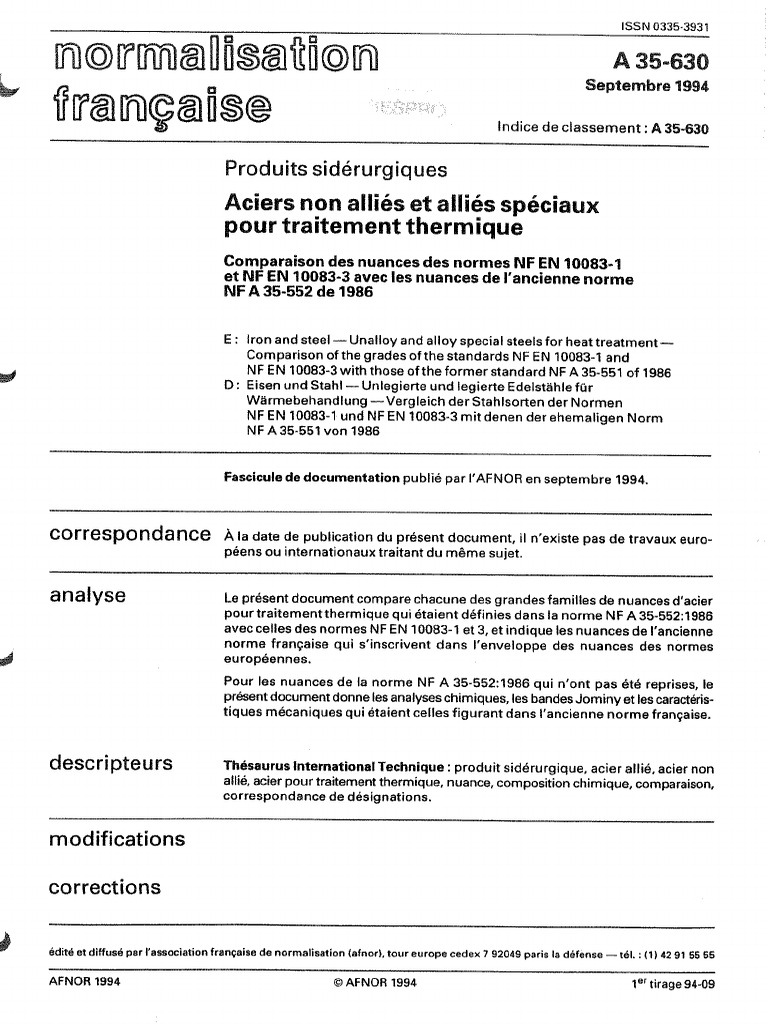 NF A35-630 | PDF