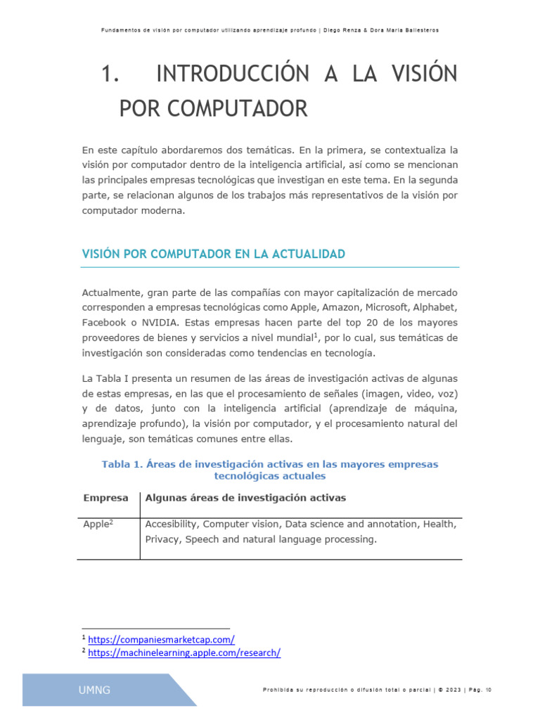 Introducción A La Visión Por Computador | PDF