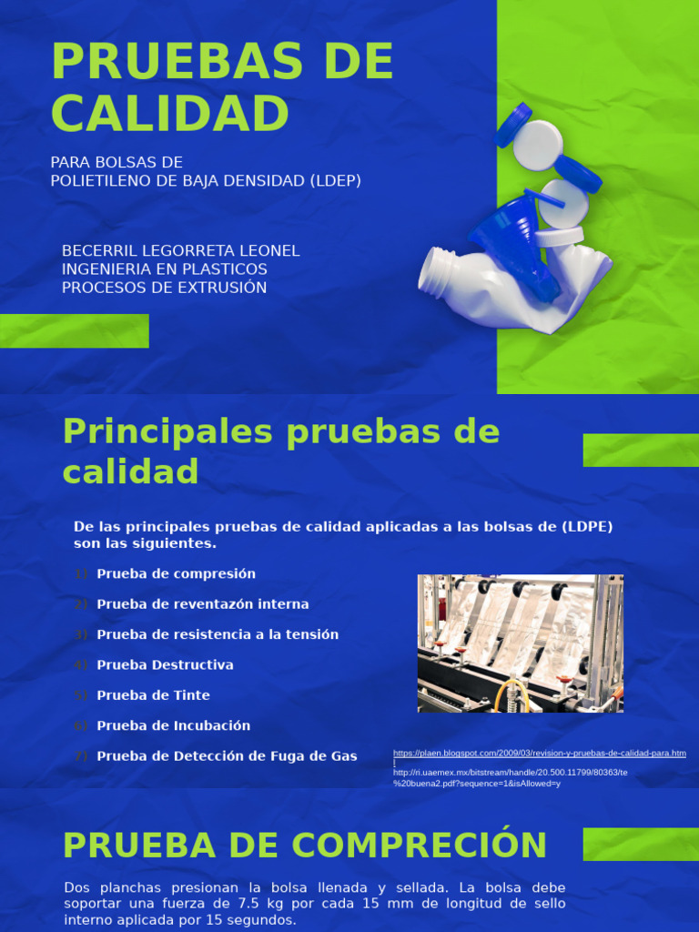 Control de Calidad El Bueno | PDF