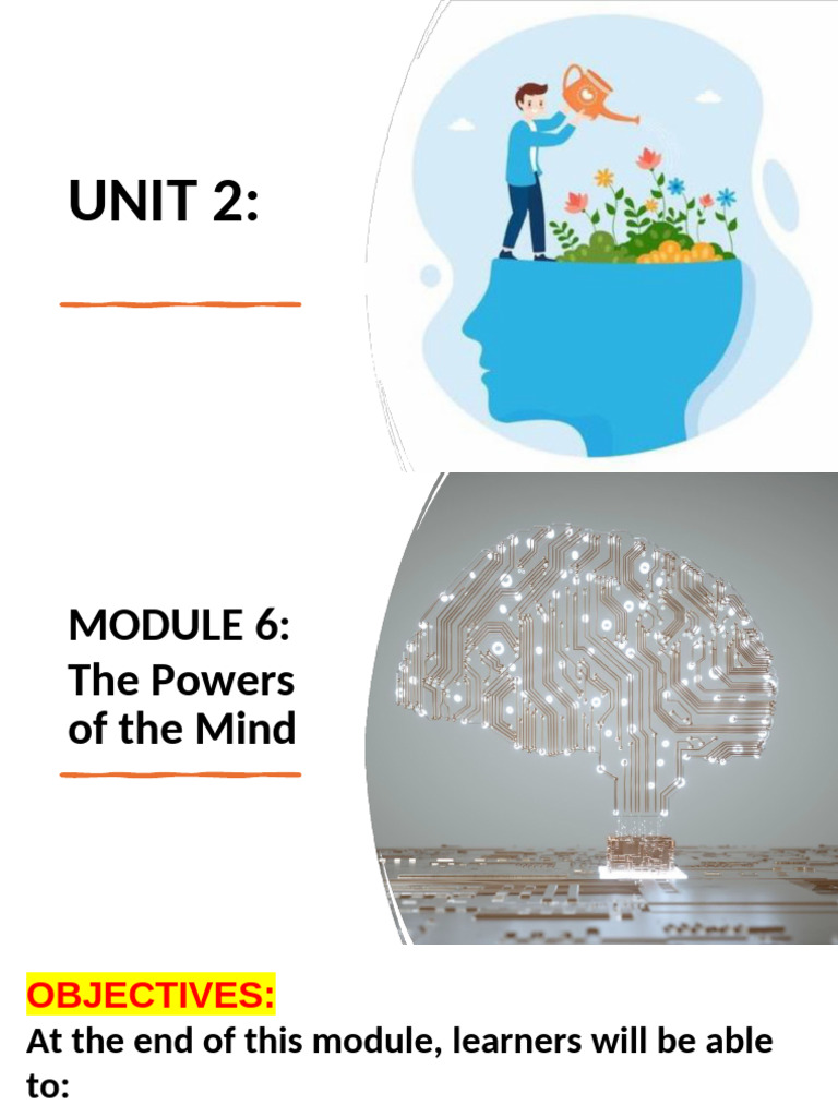 Unit 1 Module 6 | PDF