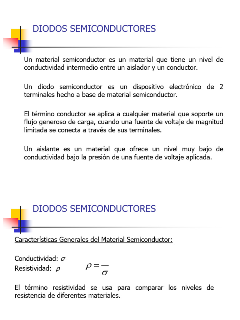 Diodos Semiconductores | PDF
