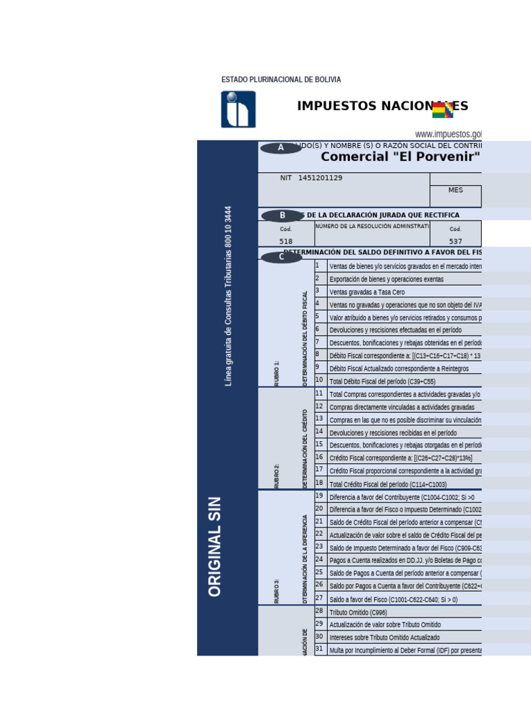 Form Iva 200 C1 | PDF