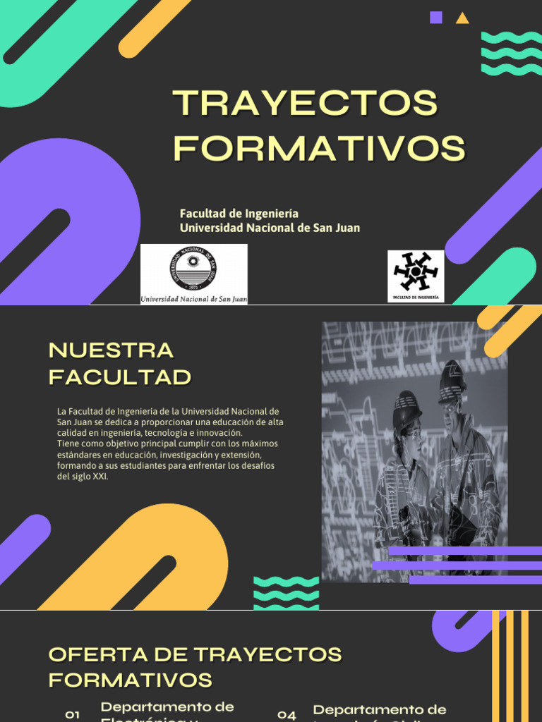Trayectos Formativos-FI-UNSJ | PDF