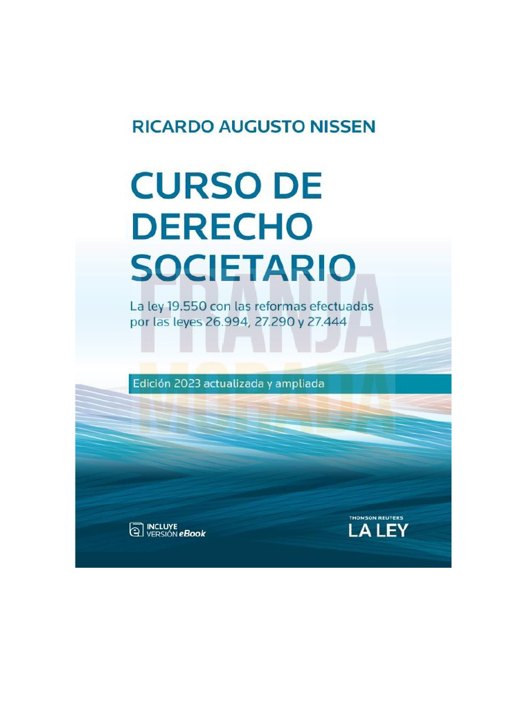 Nissen - Sociedades 2023 | PDF
