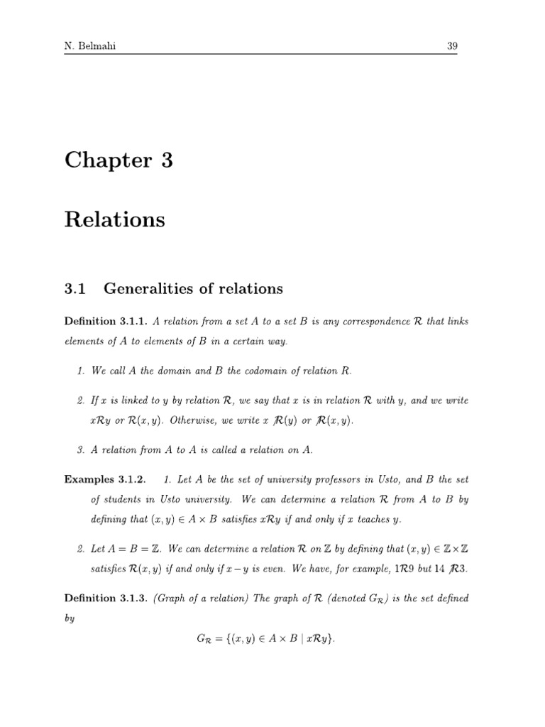 Chapter 3 Part 1 | PDF