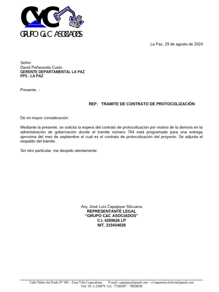 nota protocolo | PDF