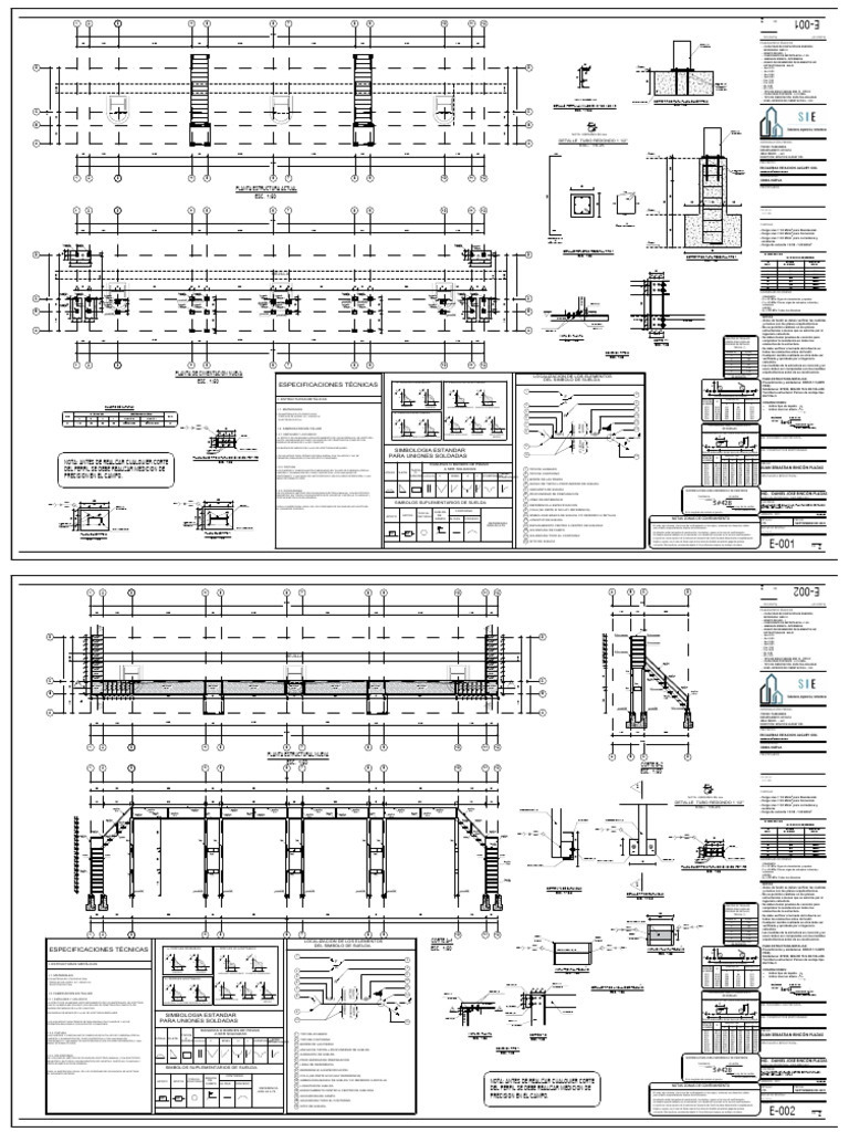 RP23 - 0130 - Planos | PDF | Ingeniería estructural | Ingeniería geotécnica