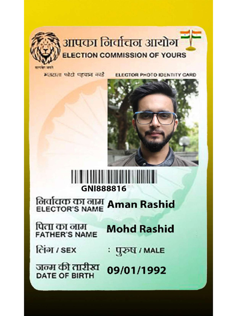 Voter Id Card in English 231941953 9x16 - 11zon | PDF