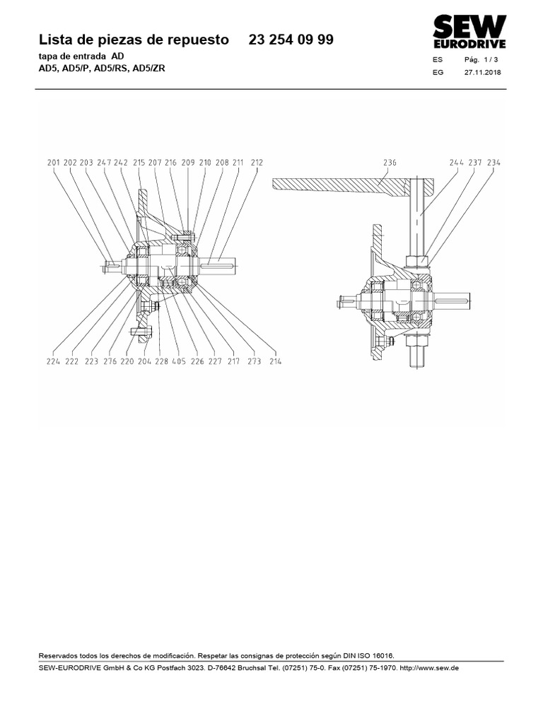 Part List AD5 | PDF