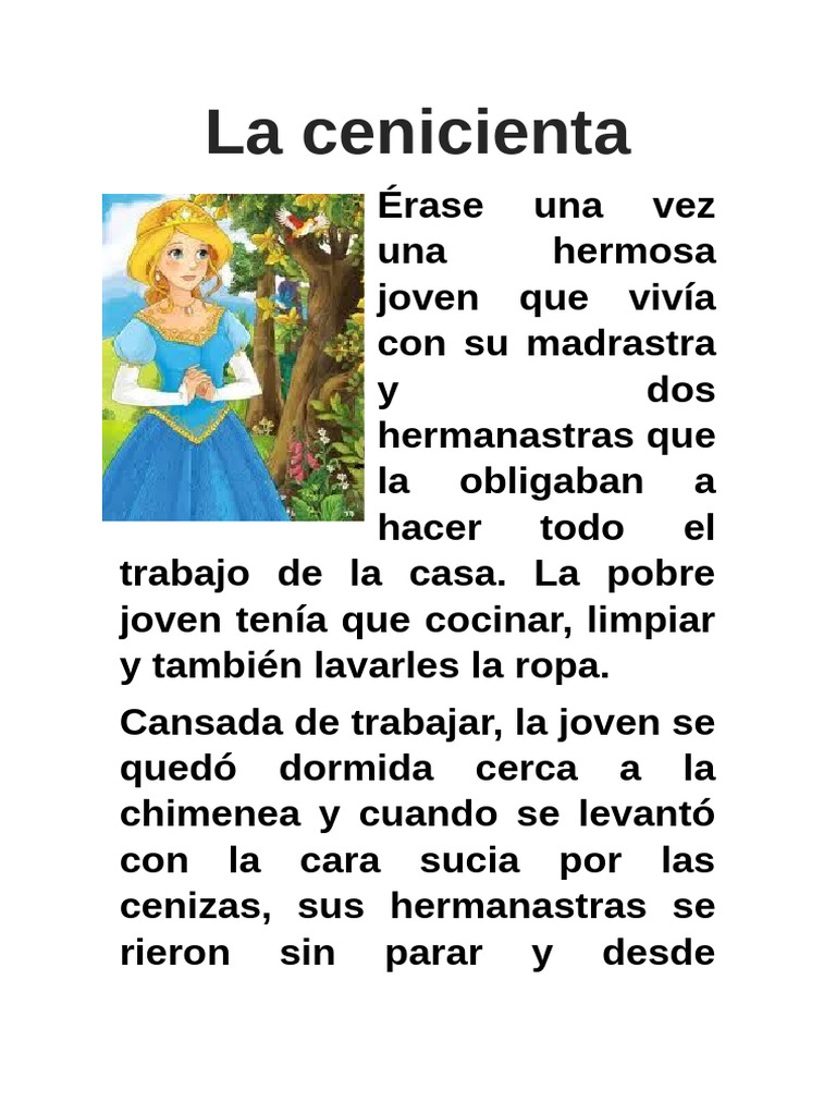 La Cenicienta | PDF