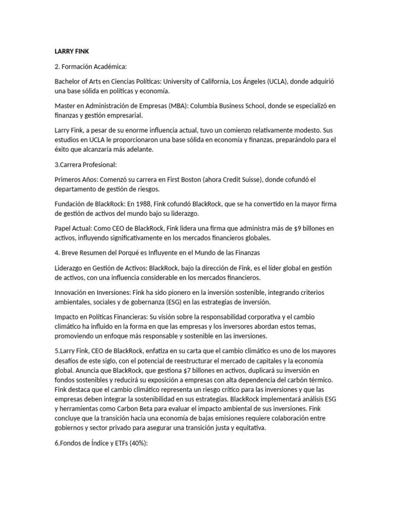 Larry Fink | PDF
