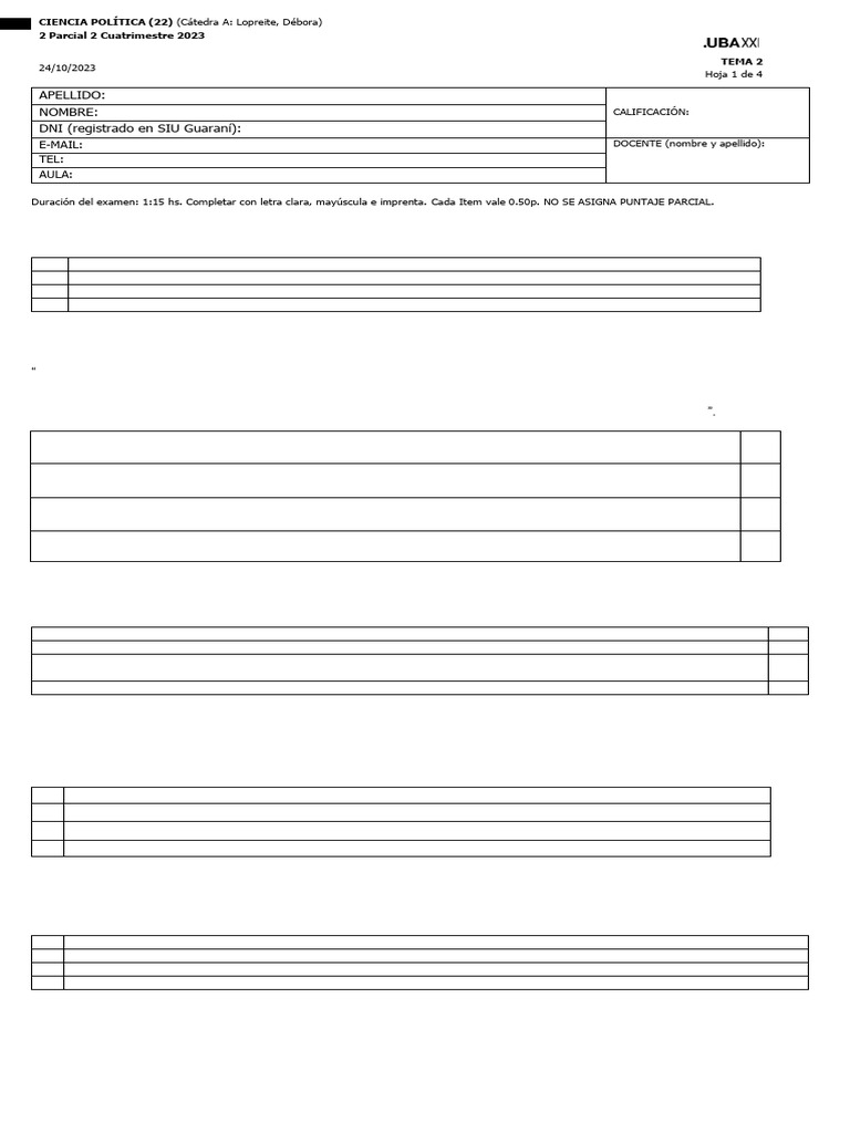 CP-2Parcial-2C2023-Tema 2 con claves | PDF