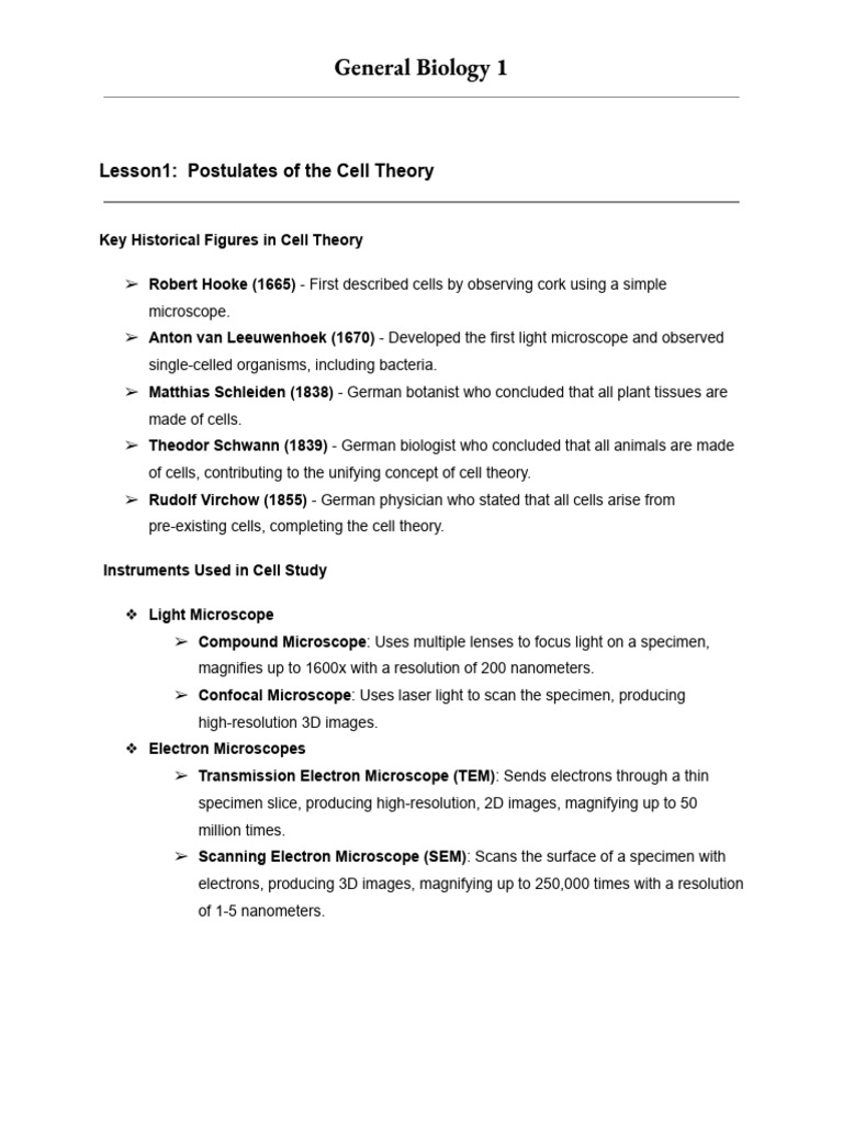 HANDOUTS GEN_BIO | PDF