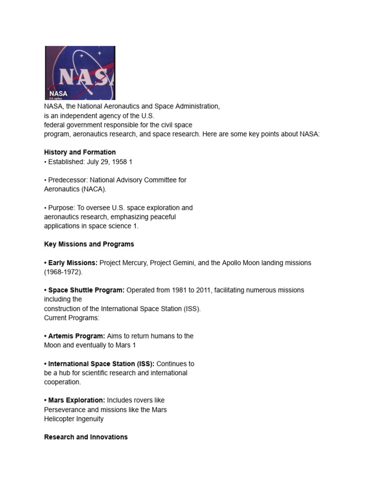 Nasa1 | PDF