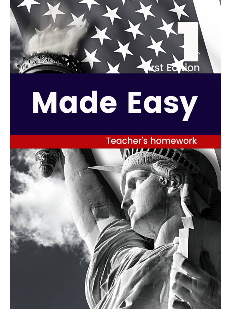 HOMEWORK Made Easy A1 - Teacher. (1) | PDF