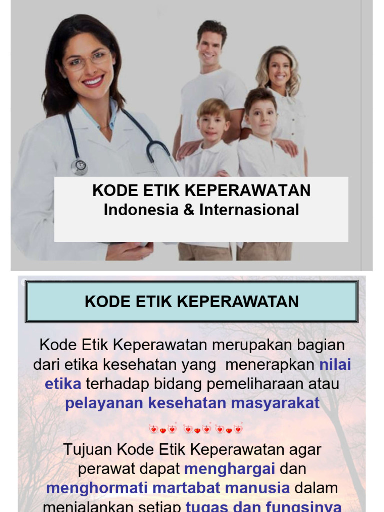 1.Kode-Etik-Keperawatan-Indonesia-Dan-Internasional | PDF