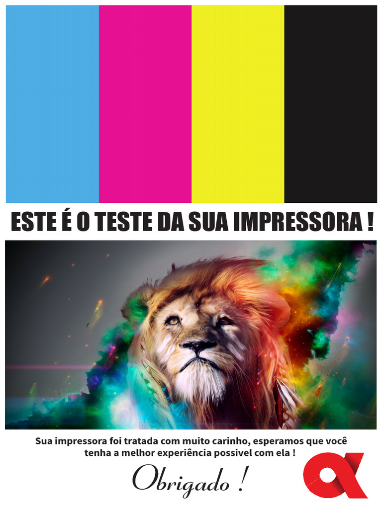 Teste de Impressão Colorida Bulk | PDF