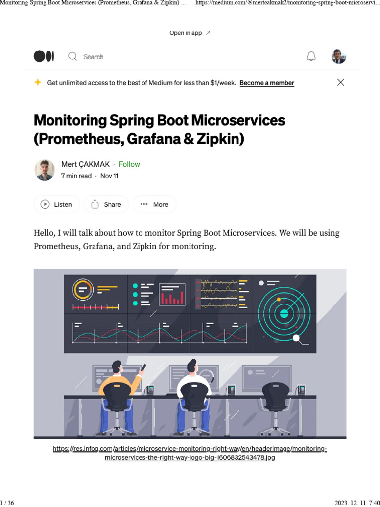 Monitoring Spring Boot Microservices Prometheus Grafana And Zipkin By