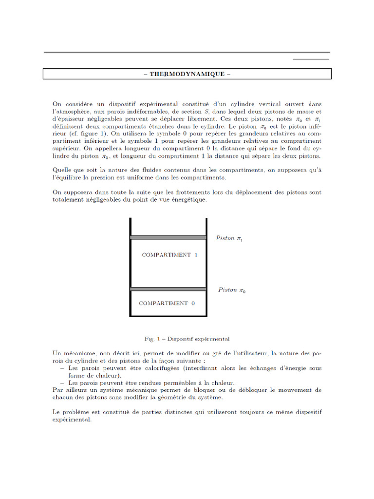 PB.1.révision Thermo - énoncé.24.25.LM6E | PDF