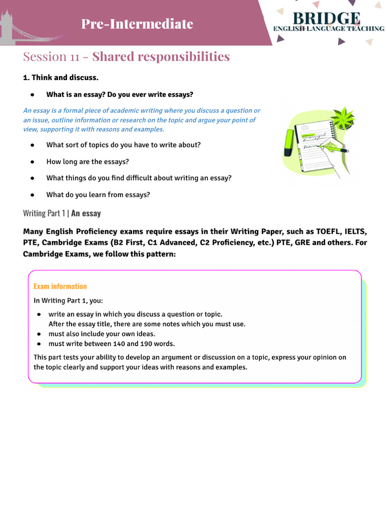 Printable - Shared Responsibilities | PDF